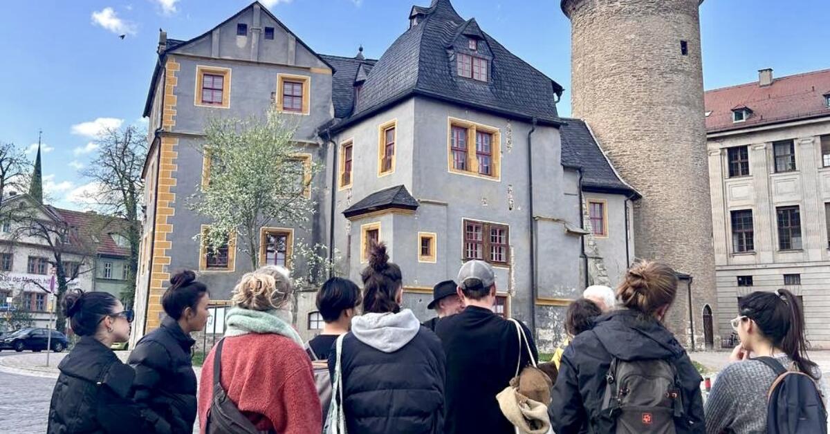 Goetheanum Studium | Students visit Weimar and the Buchenwald Memorial
